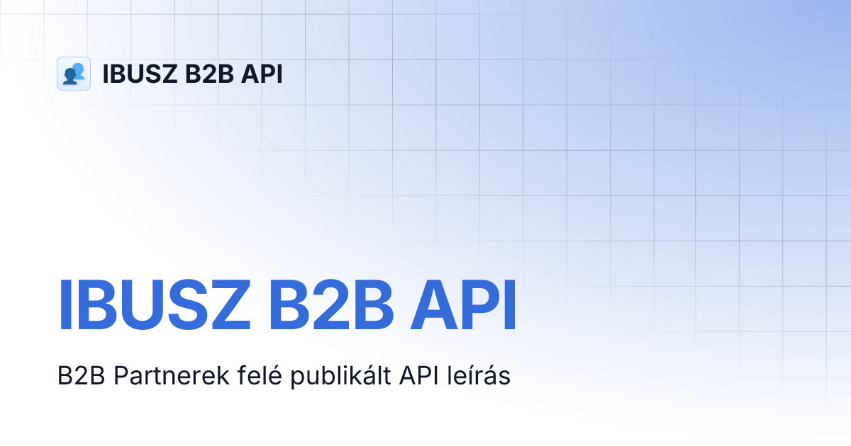 IBUSZ B2B API